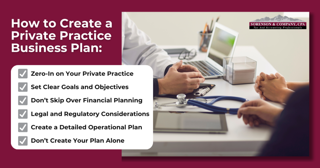 How to Create a Private Practice Business Plan